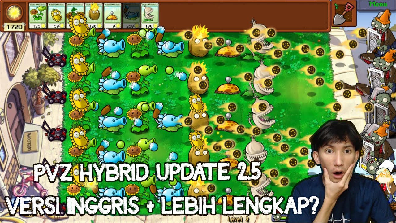 PZV HYBRID? 2 TANAMAN JADI 1 + BAHASA INGGRIS? - PLANTS VS ZOMBIES ...