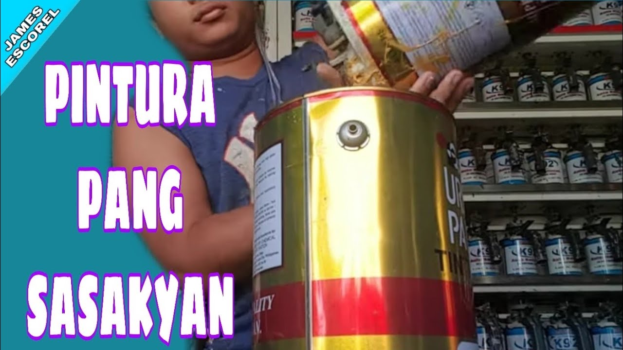 MGA PINTURA PANG SASAKYAN #PAINT #JAGUAR - YouTube