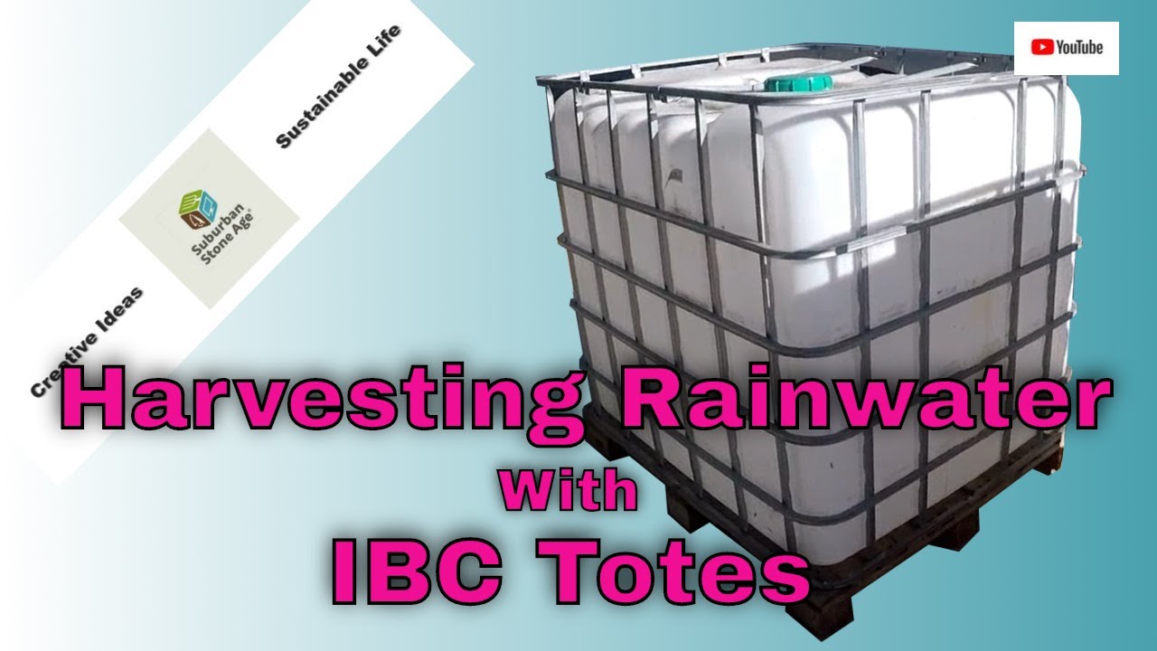 Rainwater Harvesting with IBC Totes - YouTube