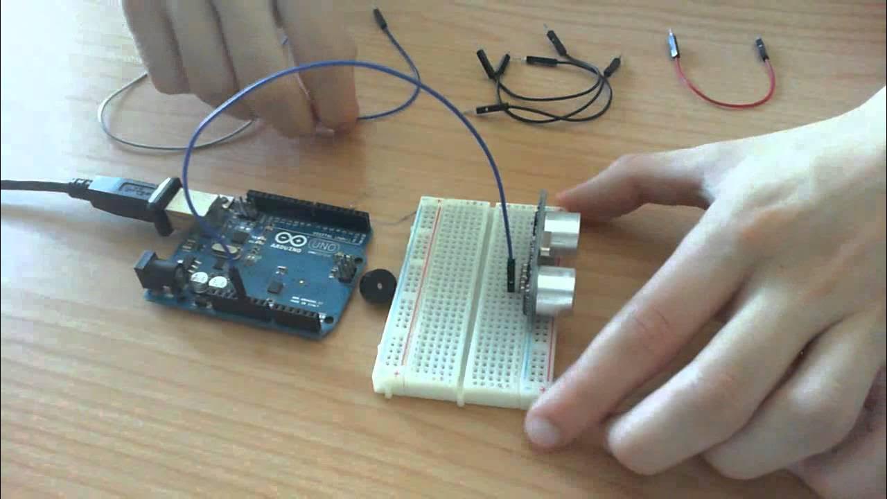 Tutorial 29 - Allarme ad ultrasuoni (1 di 3) (Arduino UNO) - YouTube