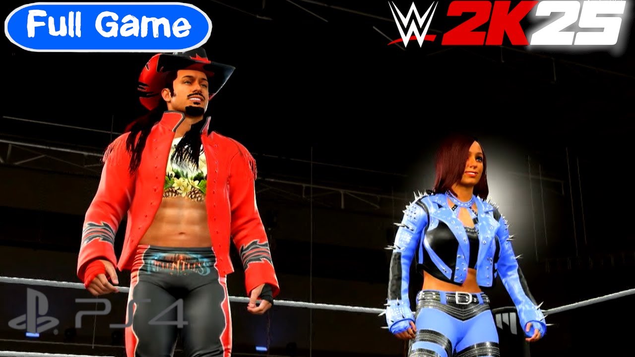 WWE 2K25 (2025 PS4) MyRISE Mutiny FULL Playthrough (No Commentary ...