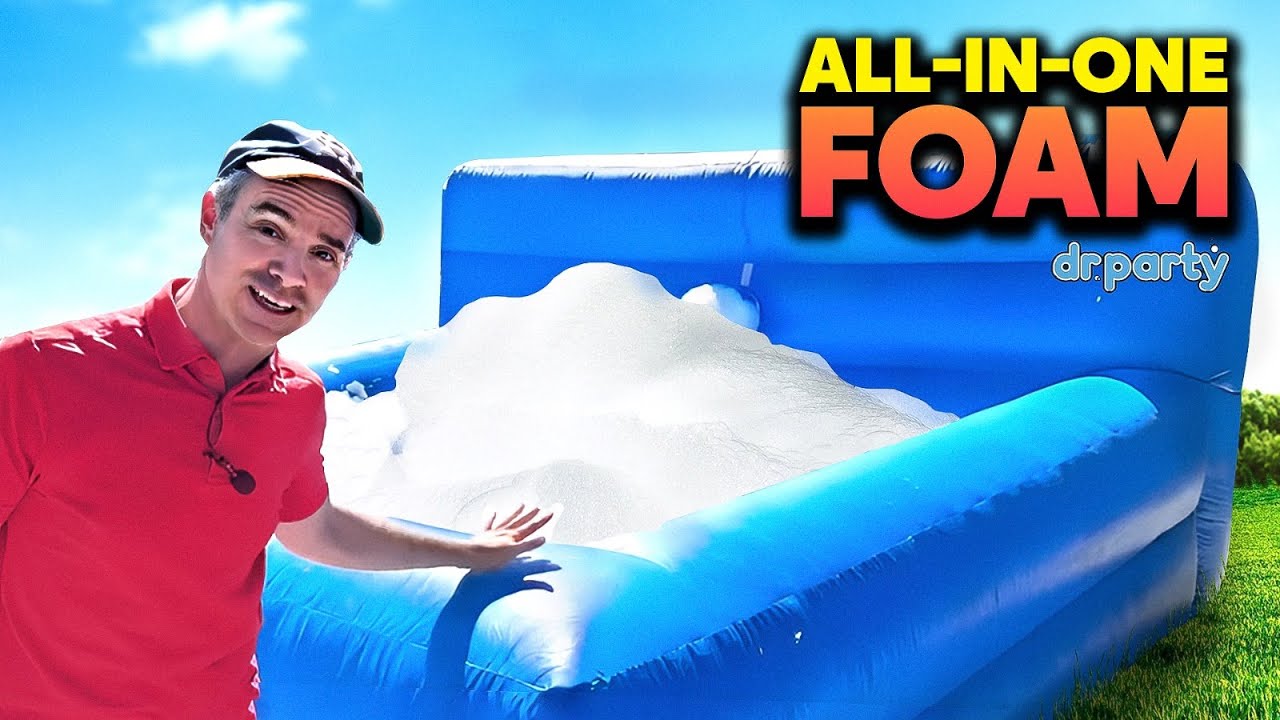 All-in-One Foam Party Magic: Dr. Party’s Foam Pit Kit Revealed - YouTube