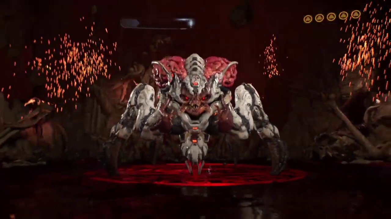 DOOM (2016) Final Boss: Spider Mastermind [Boss Fight #2] - YouTube
