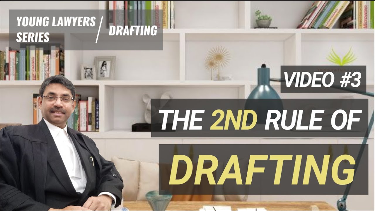 The 2nd Fundamental Rule of Drafting - Video 3 of 4 - YouTube