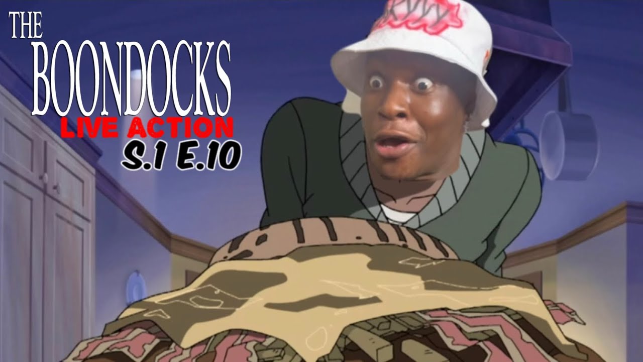The Boondocks “THE LUTHER BURGER” Live Action - YouTube