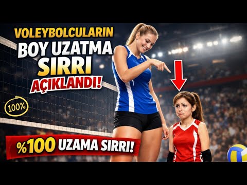 Voleybolcuların Boy Uzatma Sırrı Açıklandı %100