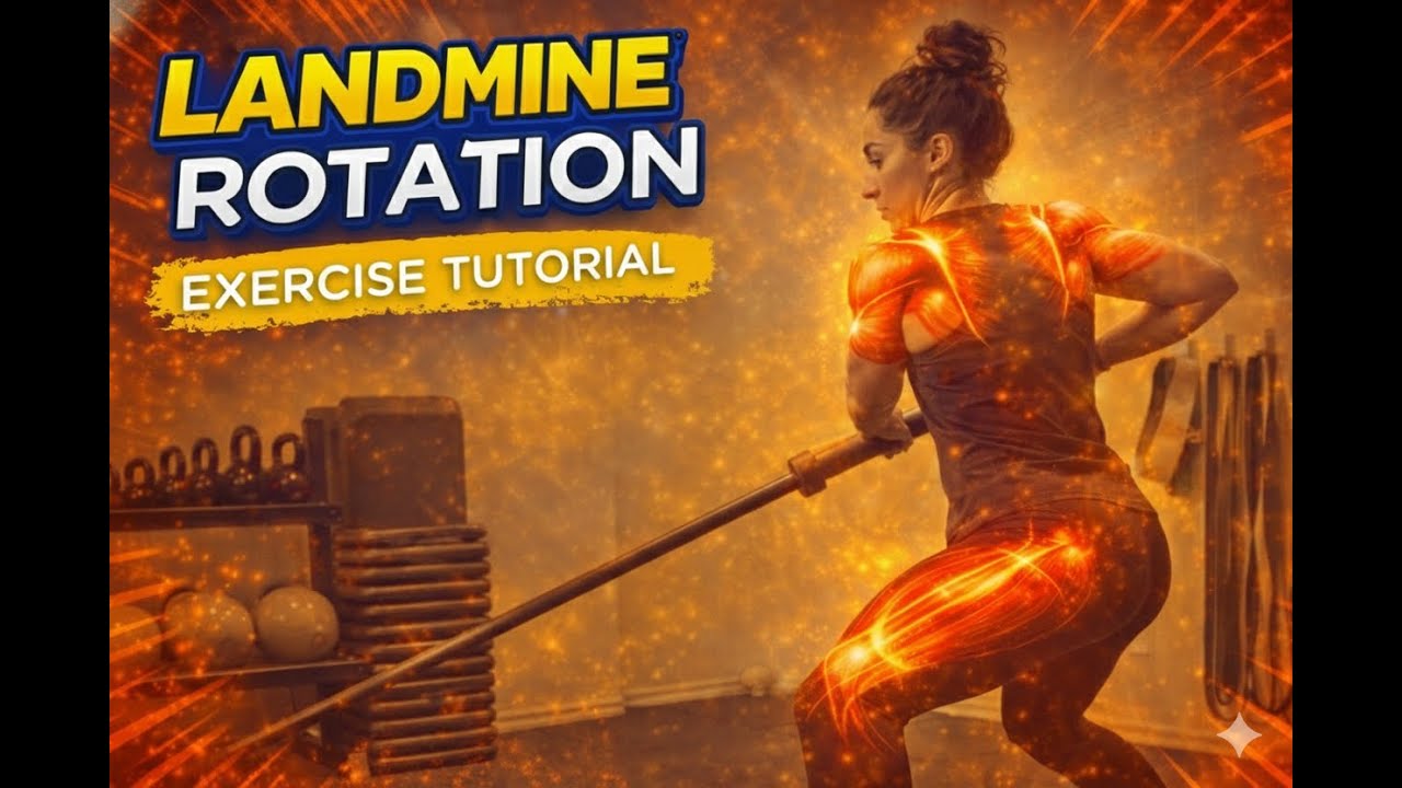 How to Do Landmine Rotations - YouTube