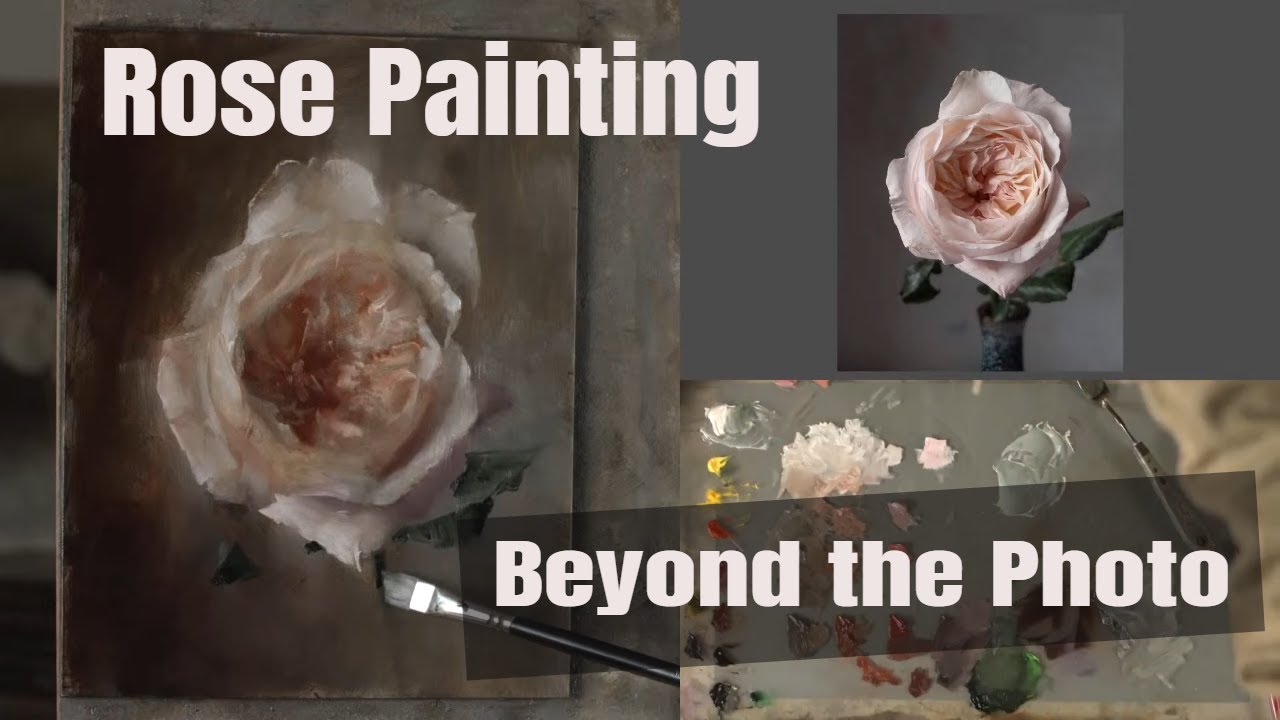 Rose Painting: Beyond the Reference Photo Part Two - Finishing the ...