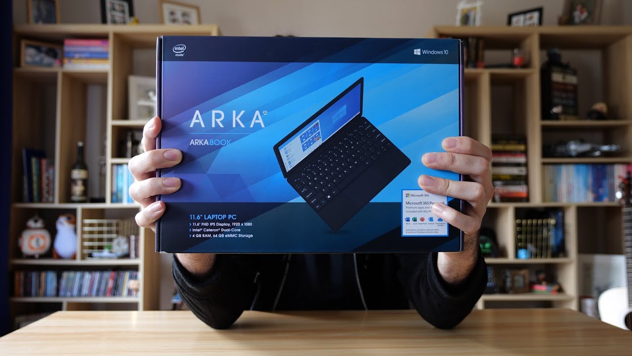 Arka Book 11.6" Windows 10 Laptop Unboxing - YouTube
