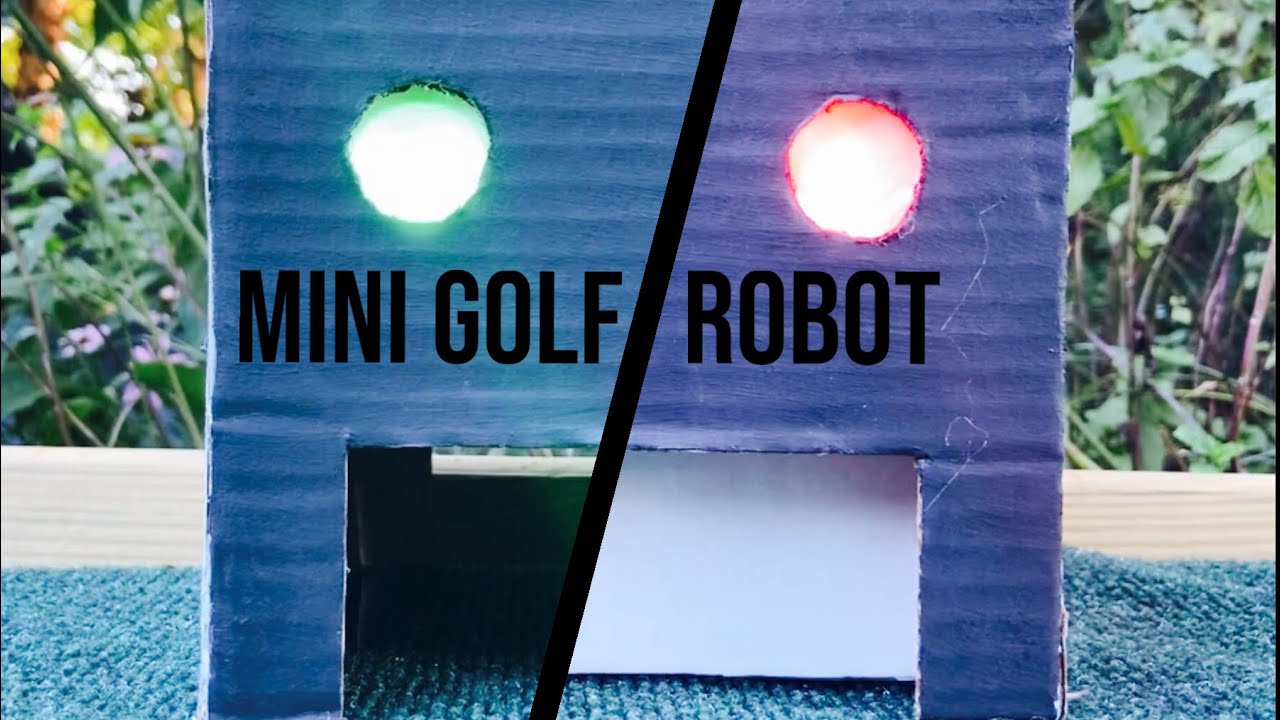I Built A Robot Obstacle For A Mini Golf Hole - YouTube