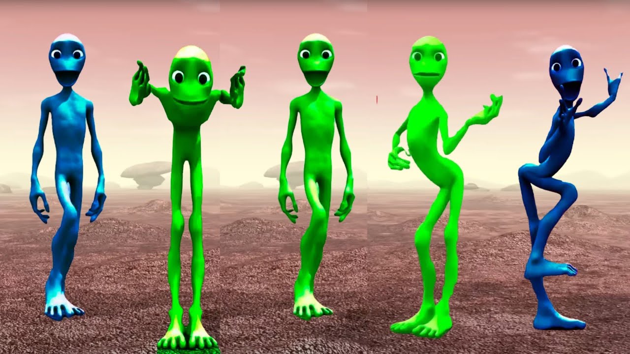 Alien Dance - Dame TU Cosita - Coffin Dance Song Meme - YouTube