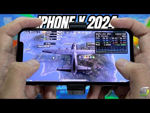 iPhone X test game PUBG Mobile 2024