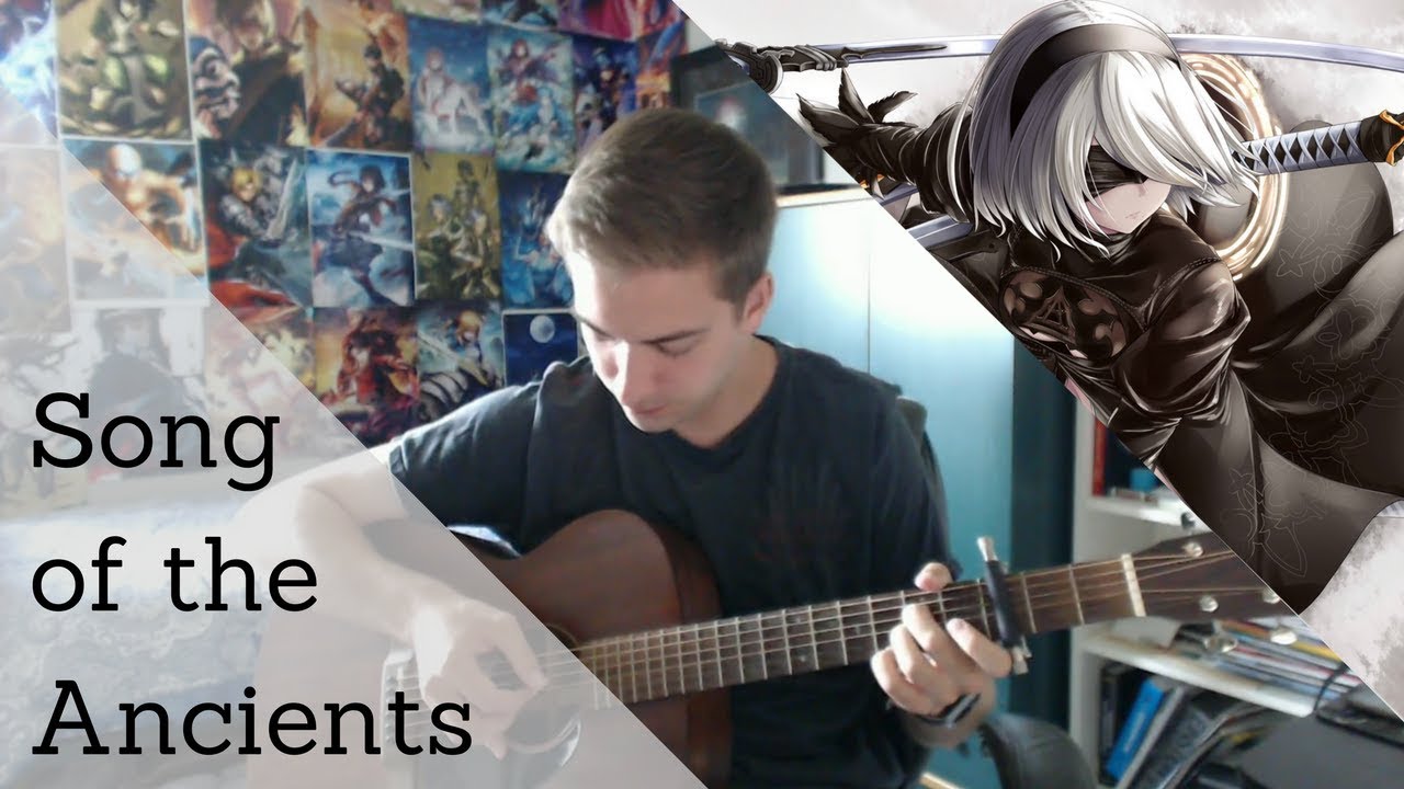 Nier Automata - Song of the Ancients (Fingerstyle Guitar Cover) - YouTube