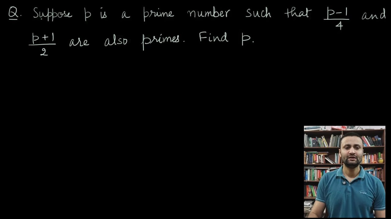 Challenge Problem 2 (Primes and Euclid's Division Lemma) - YouTube