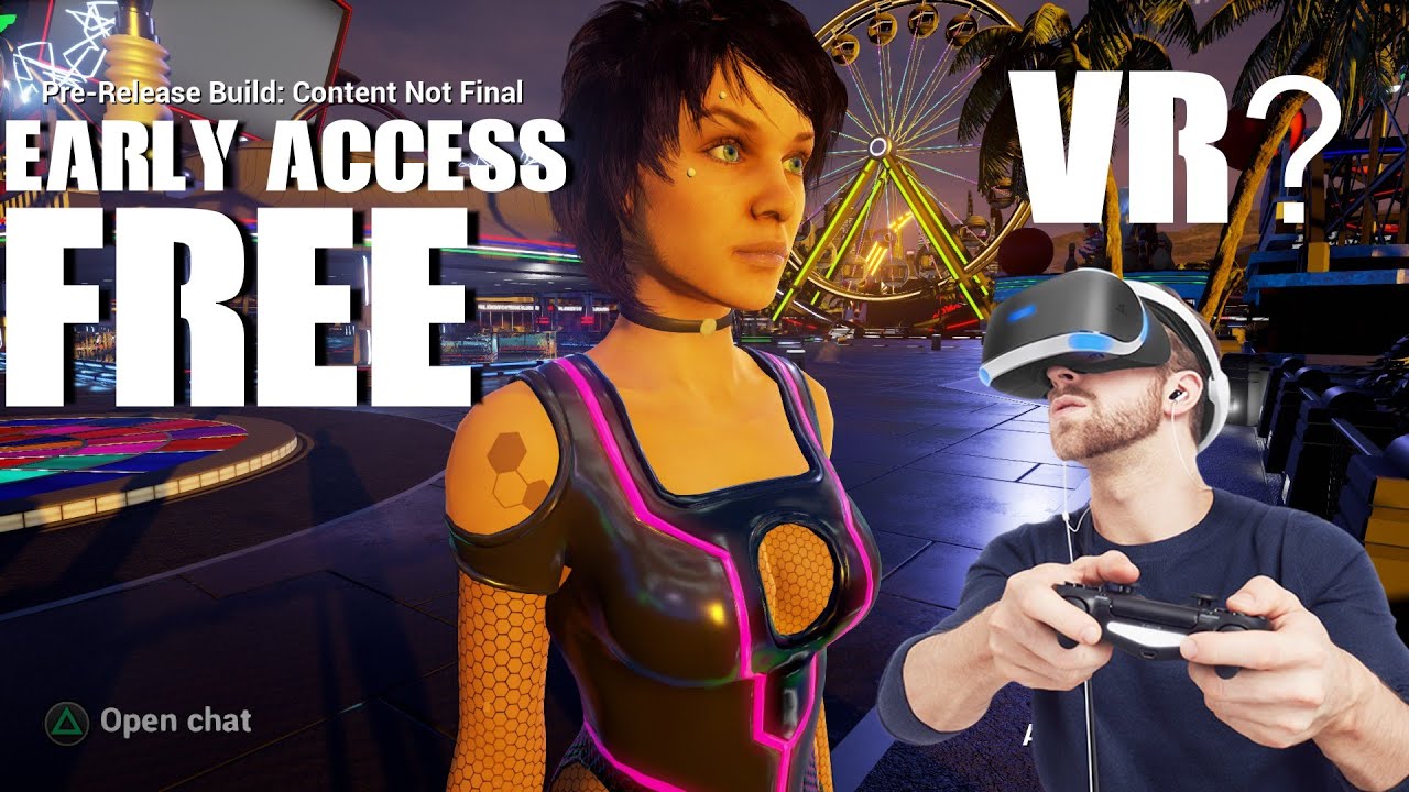 How to Get into PS4 Early Access Atom Universe FREE TO PLAY - PS VR ...