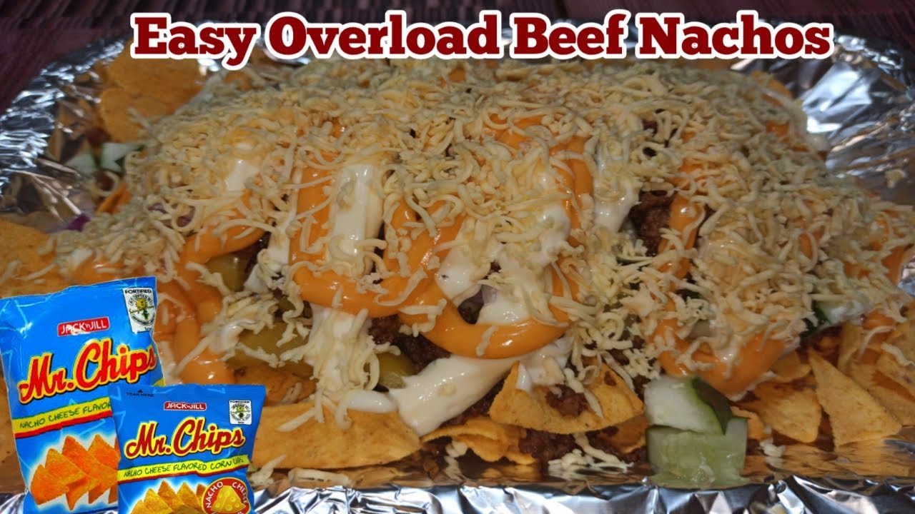 Easy Home Made Mr. Chips Overload Beef Nachos - YouTube