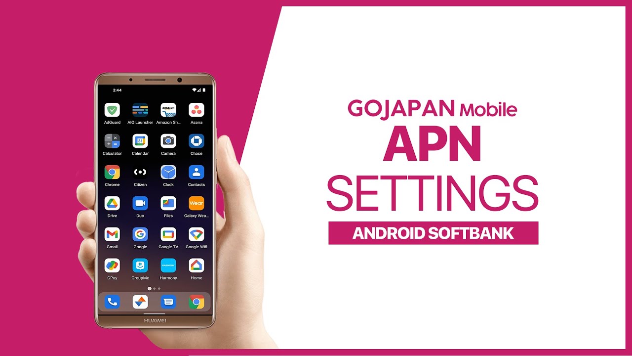 GO JAPAN - English: APN Settings (Android Softbank) - YouTube