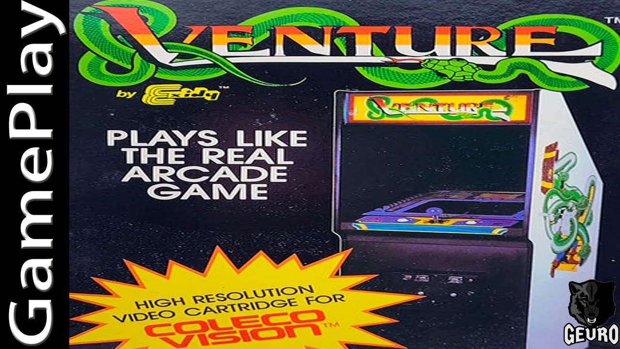 🎮Venture - ColecoVision [Gameplay / Longplay]👾 - YouTube