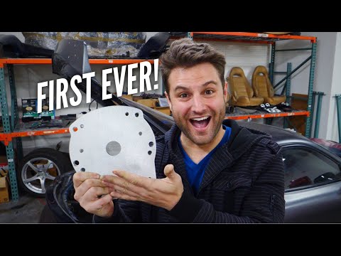 Progress on Rob Dahm’s rotary corvette : RX7