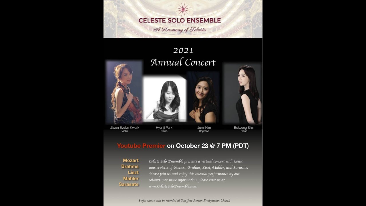 2021 Celeste Solo Ensemble Annual Concert Part 1 - YouTube