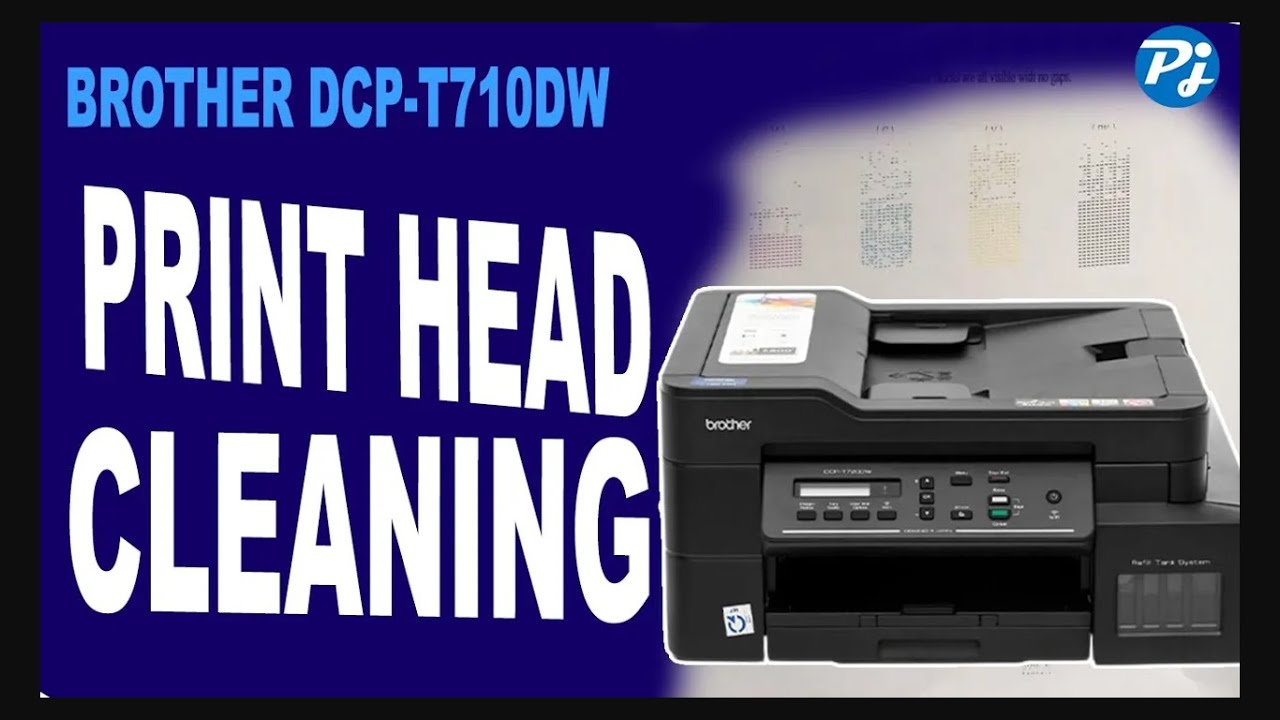 HOW TO CLEAN THE PRINT HEADS OF BROTHER DCP T710W DCP T20W ...