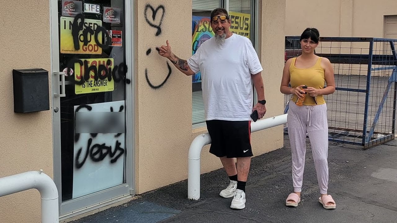 Branded By Fire Ministries building vandalized - YouTube