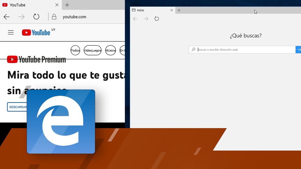 Navegando con la primera versión de Microsoft Edge en 2022 - YouTube