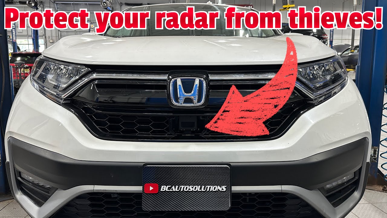 2017 - 2022 Honda CR-V anti theft radar bracket installation! - YouTube