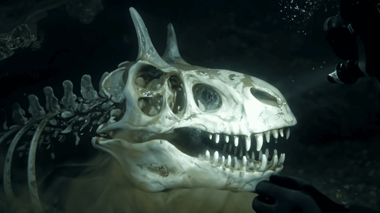 Divers Discover Dinosaur Skeletons Underwater | Dinosaur Fossils ...