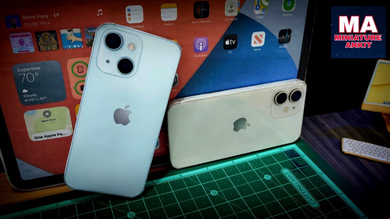 iPhone 13 Mini From Cardboard | #iphone13 | How To Make iPhone 13 Mini ...