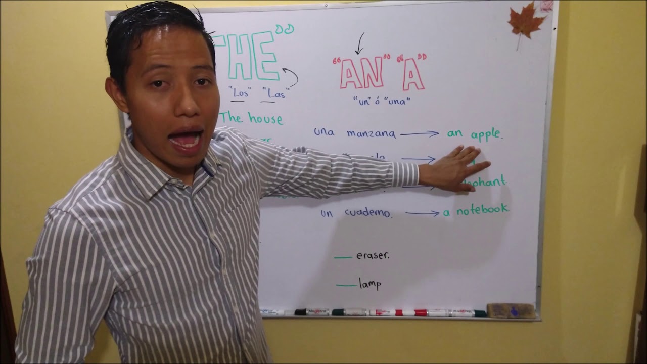 EL USO DE: "THE" - "AN" - "A" EN INGLÉS - LOS ARTICULOS EN INGLÉS ...