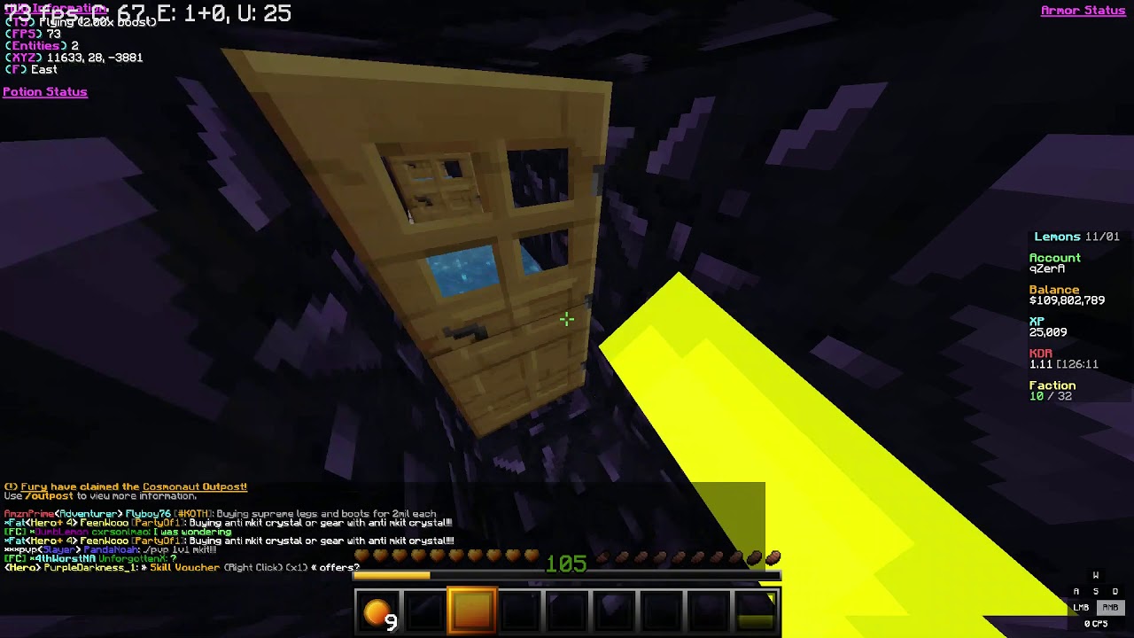 qDerp - New Derp Meta After Update for CosmicPVP - YouTube