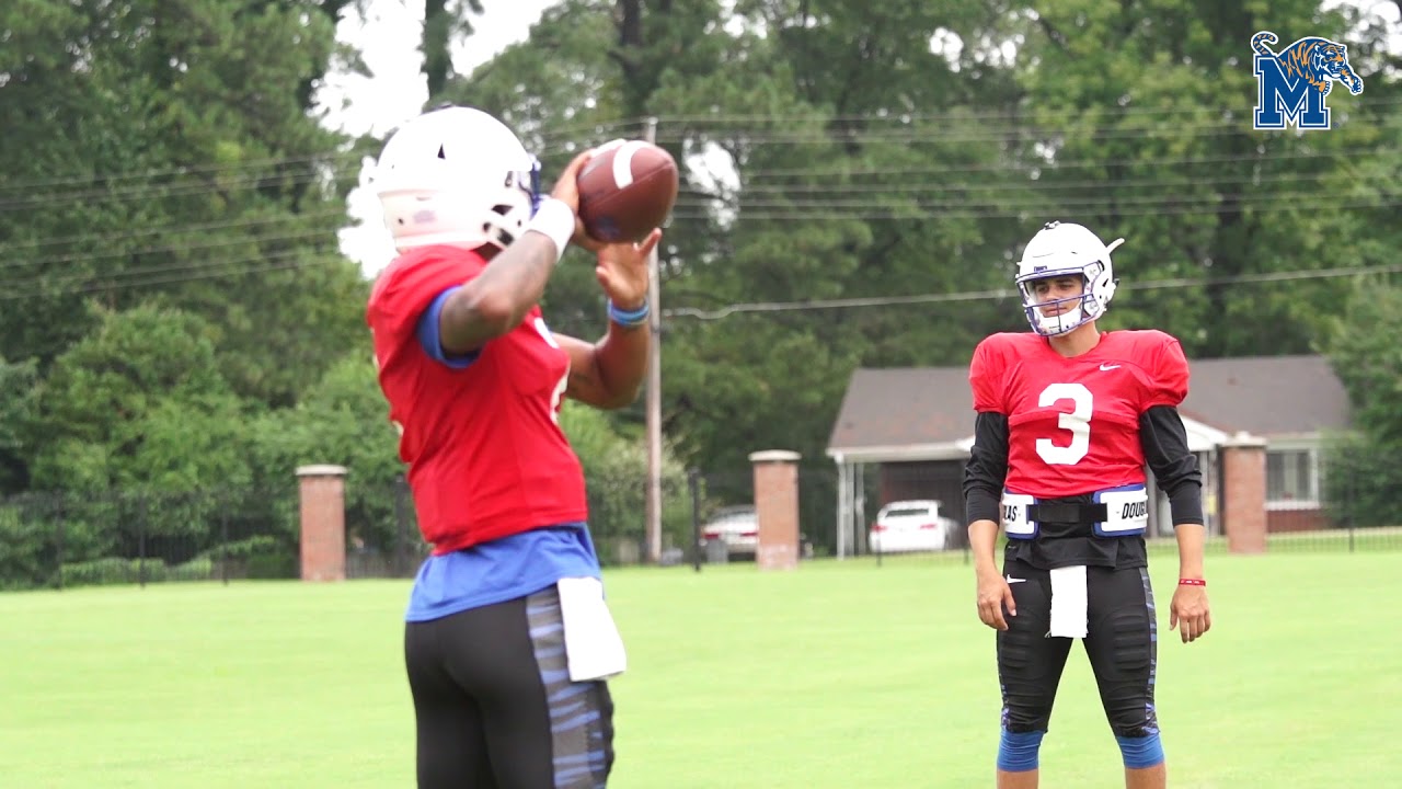 Memphis Football: Day2 - Camp at UofM Lambuth - YouTube