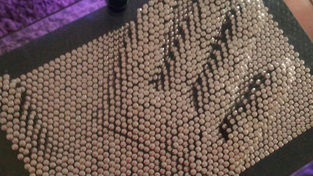 Fun with A Pin Point Impression Toy - YouTube