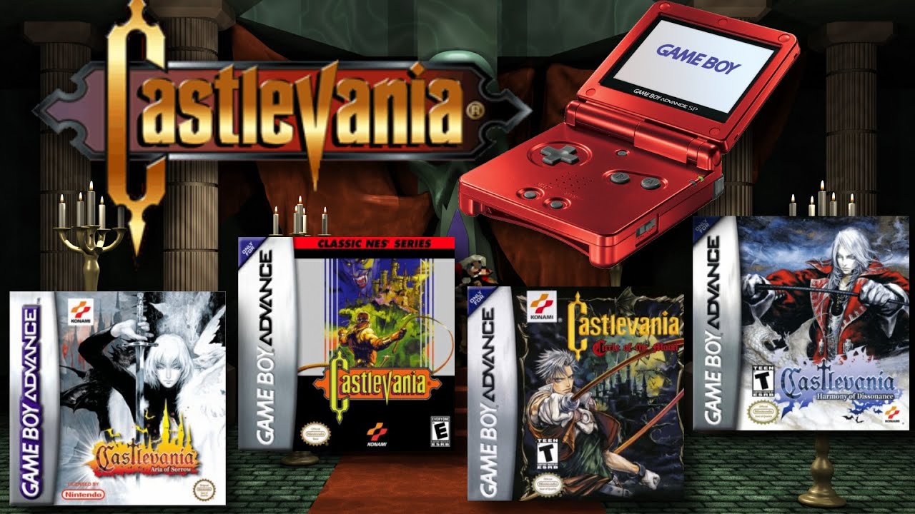 Todos los Castlevania Para Gameboy Advance - YouTube