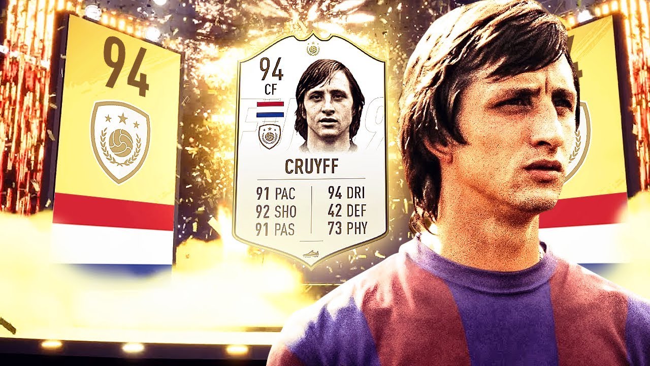 FIFA 19 ICON CRUYFF PLAYER REVIEW - THE BEST NEW ICON IN ULTIMATE TEAM ...
