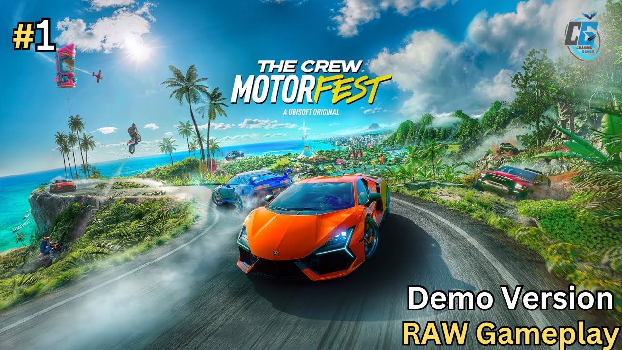 The Crew Motorfest - DEMO VERSION - Raw Gameplay - The Beginning ...