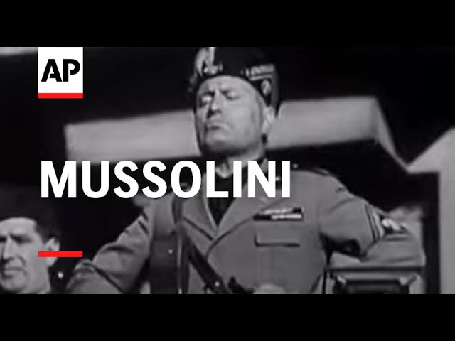 Mussolini Speech On Fascism