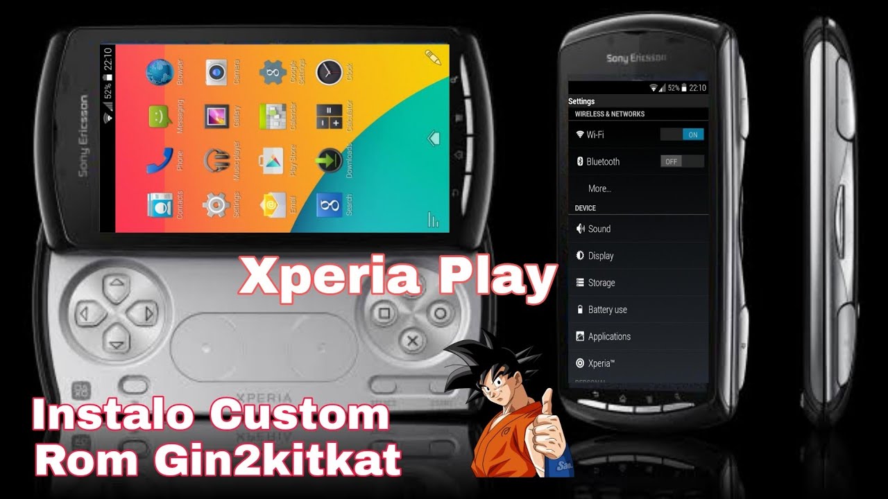 Instalo Custom Rom Xperia Play 2022 - YouTube