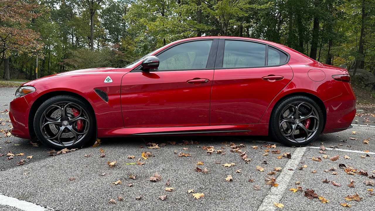 2023 Alfa Romeo Giulia QV 1 Month Ownership Update | Mods & Fall Drive ...