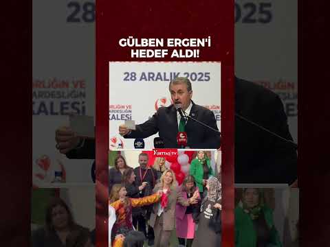 Mustafa Destici Şarkıcı Gülben Ergen'i hedef aldı! \