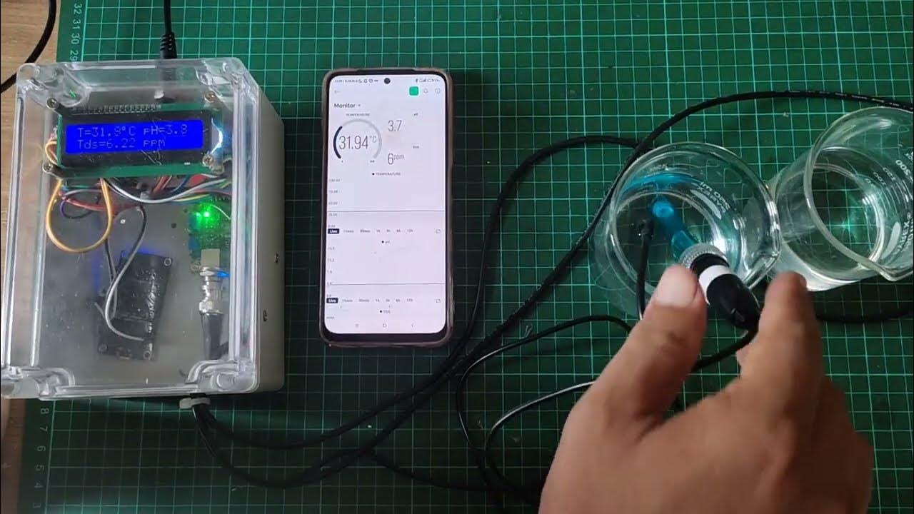 PROJECT #204 : Sistem Monitoring Kualitas Air Ph TDS dan Suhu Meter Menggunakan ESP32 Berbasis ...