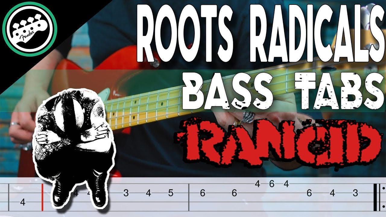 Rancid - Roots Radicals | Bass Cover With Tabs in the Video - YouTube