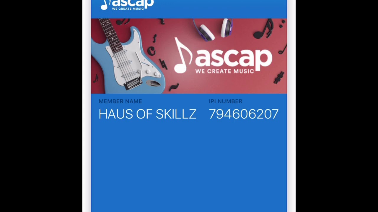 How To Download Your Membership Pass & IPI number From Ascap Music ...