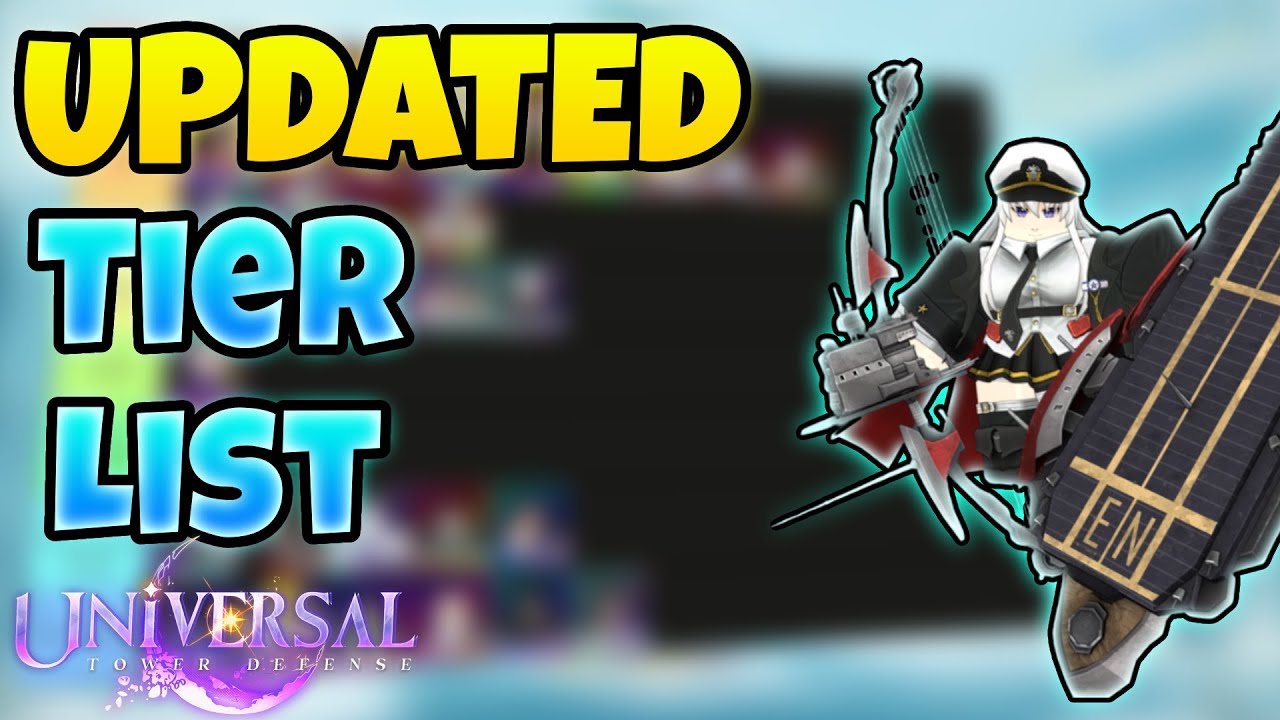 UPDATED META TIER LIST in Roblox Universal Tower Defense! (Best Units ...