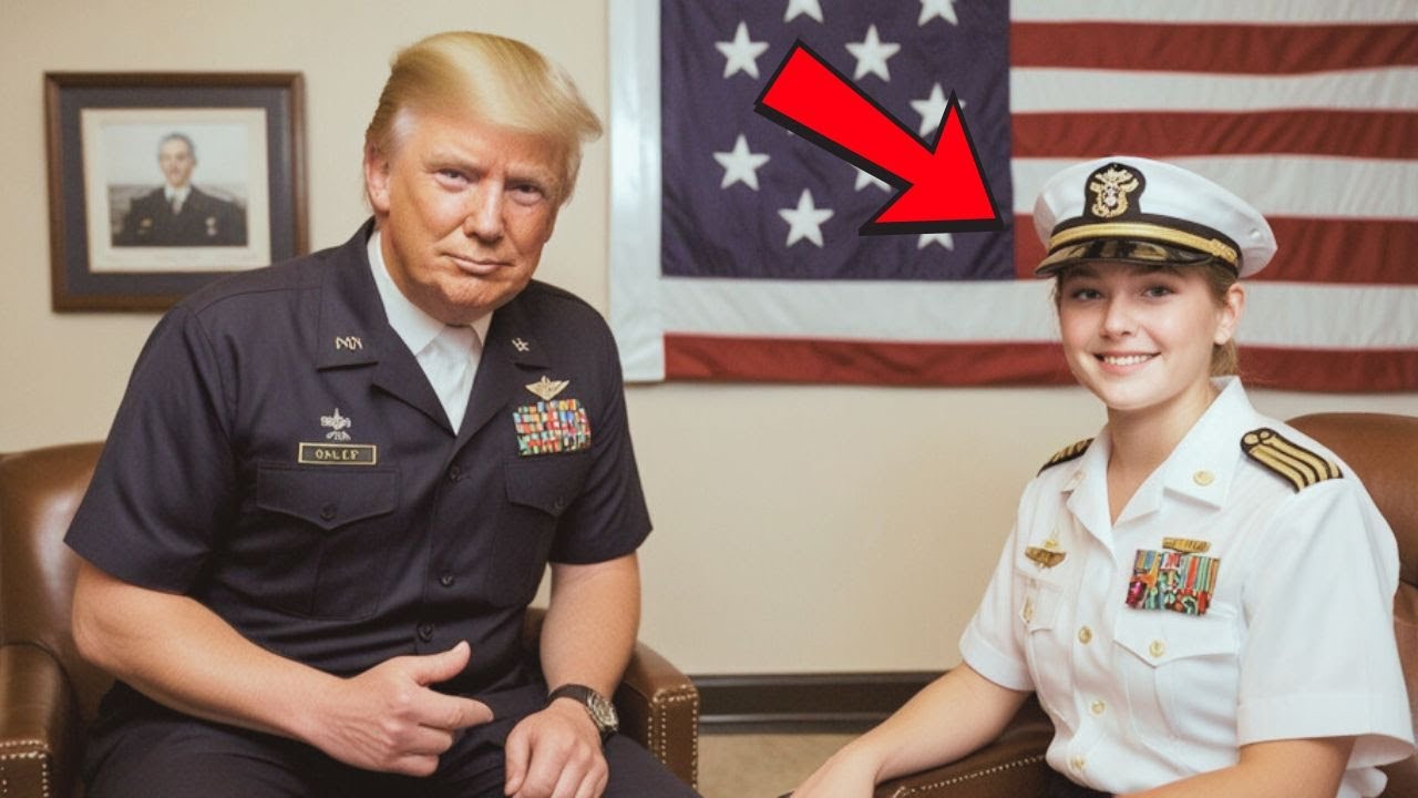 Donald Trump Meets a Young Navy Captain – Their Conversation Sparks a ...
