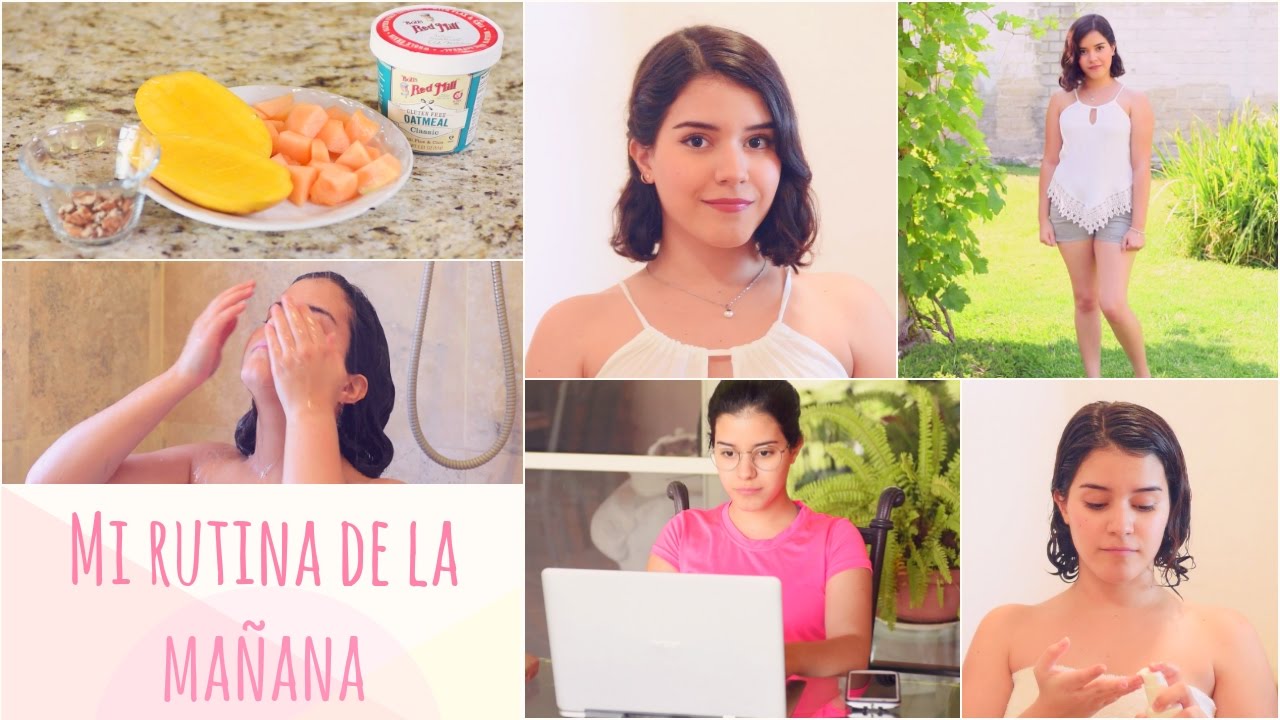 Mi rutina de la mañana | My morning routine - YouTube