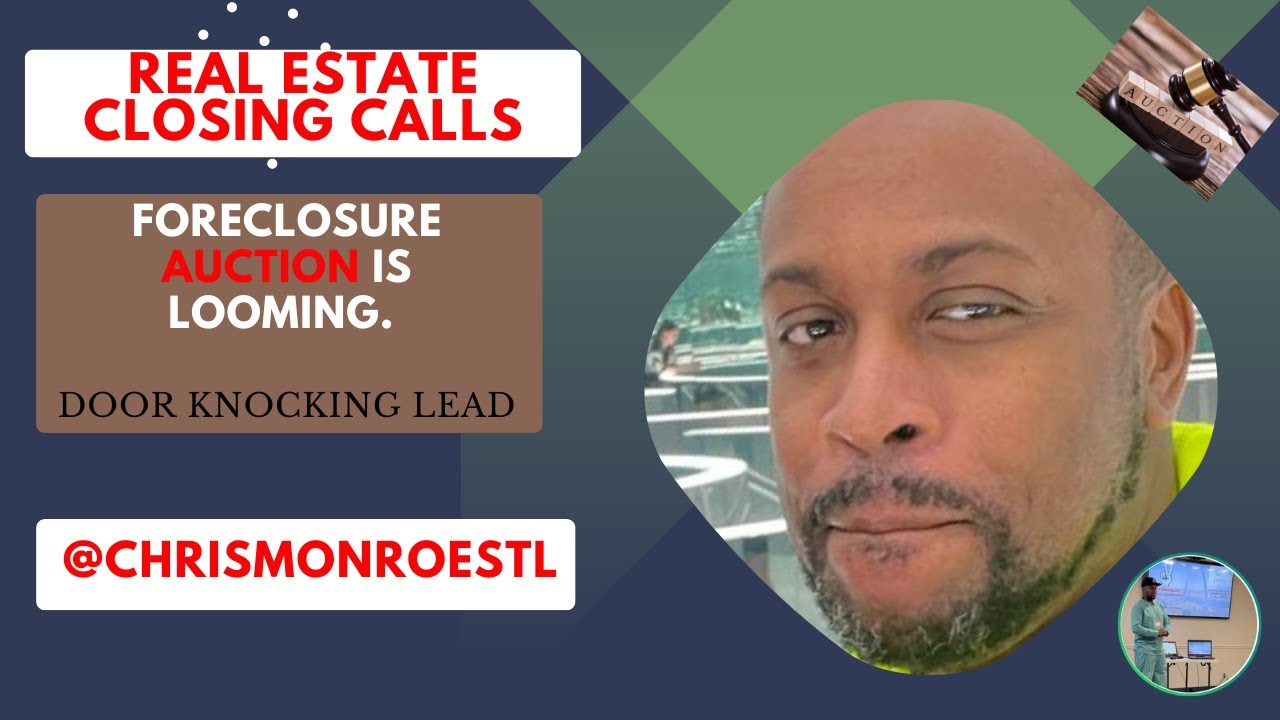 Door Knocking Pre Foreclosure Lead Closing Call w/ Chris Monroe - FutureCashFlowClub.com - YouTube