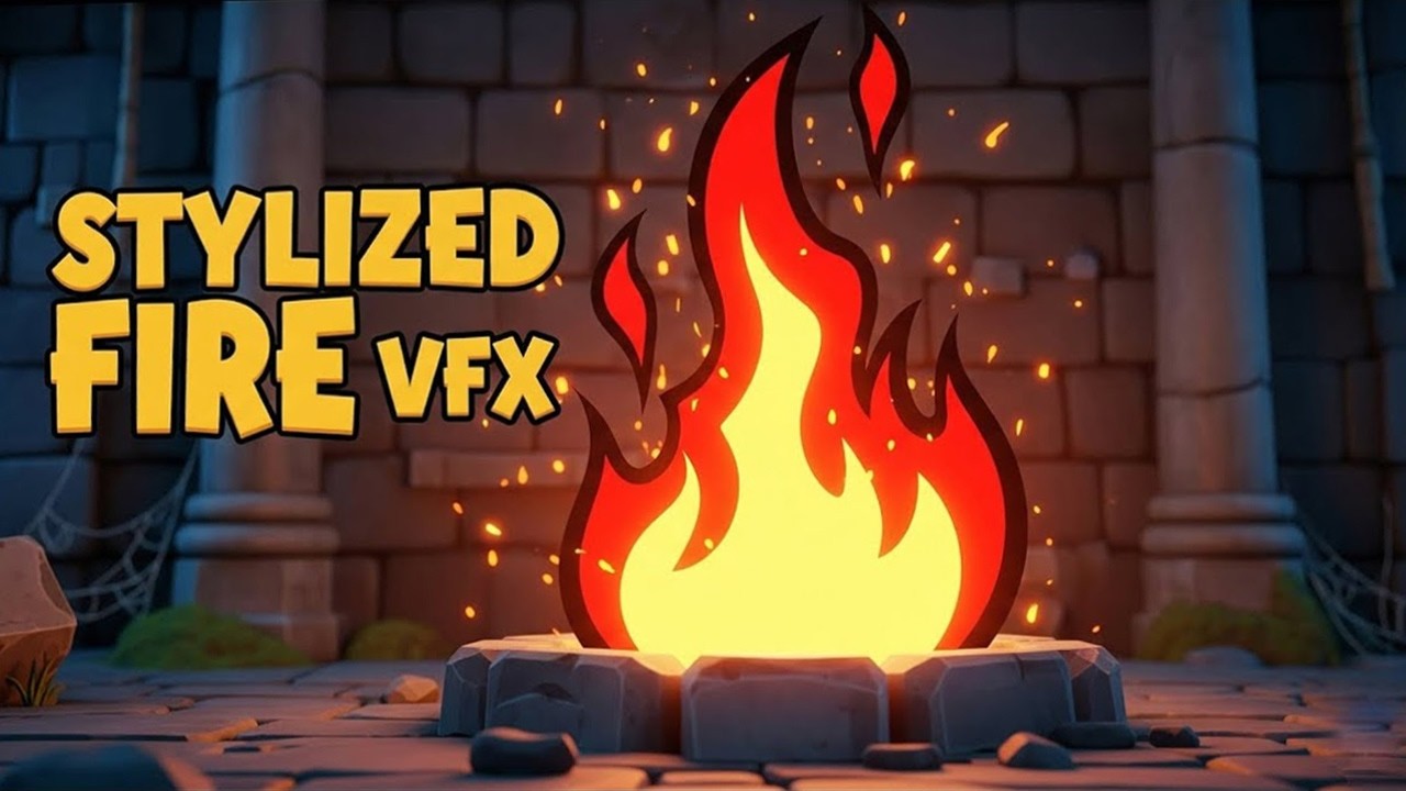 Unreal Engine 5 Niagara - Stylized Fire VFX Tutorial for Beginners ...