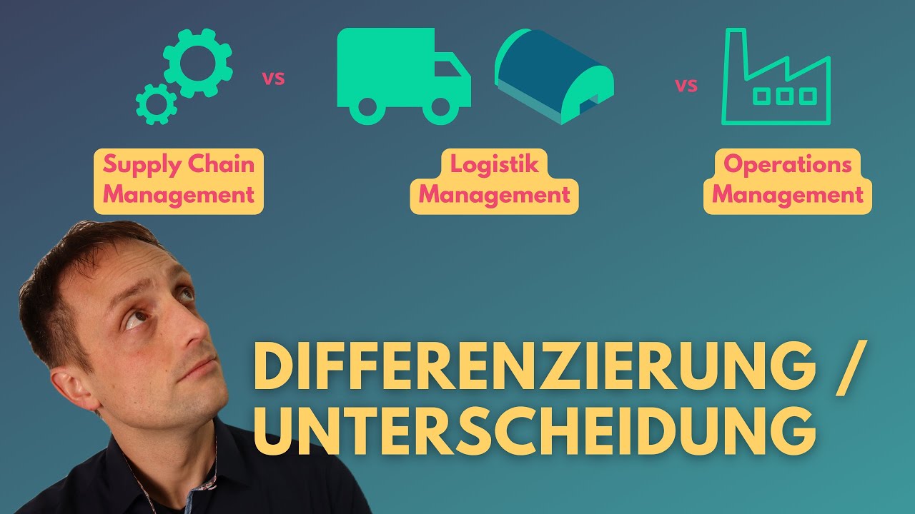 Unterscheidung: Supply Chain Management vs. Logistik vs. Operations ...